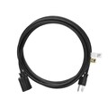 Monoprice Extension Cord - NEMA 5-15P to NEMA 5-15R_ 16AWG_ 13A/1625W_ 3-Prong_ 5300 | Zoro
